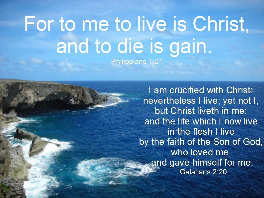 Linda Rose ~ Spiritsong: To Live is Christ and to Die is Gain