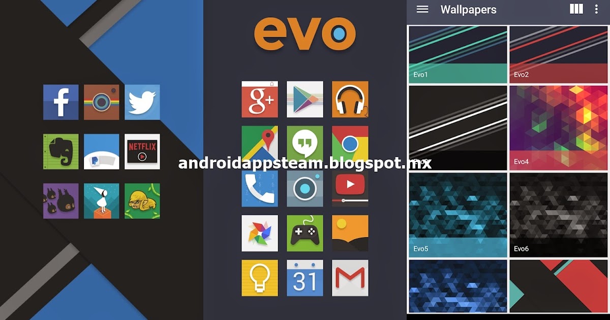 Evo - Icon Pack v4.3.1 [APK] ~ JUEGOS Y APLICACIONES ANDROID