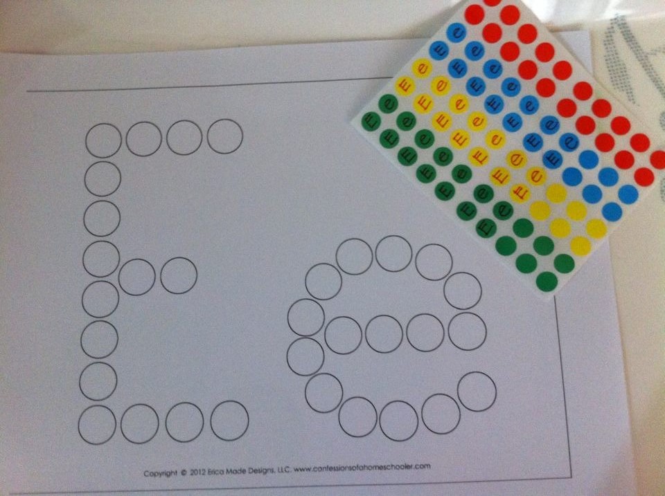 MomMieMei: Letter "Ee" Activities