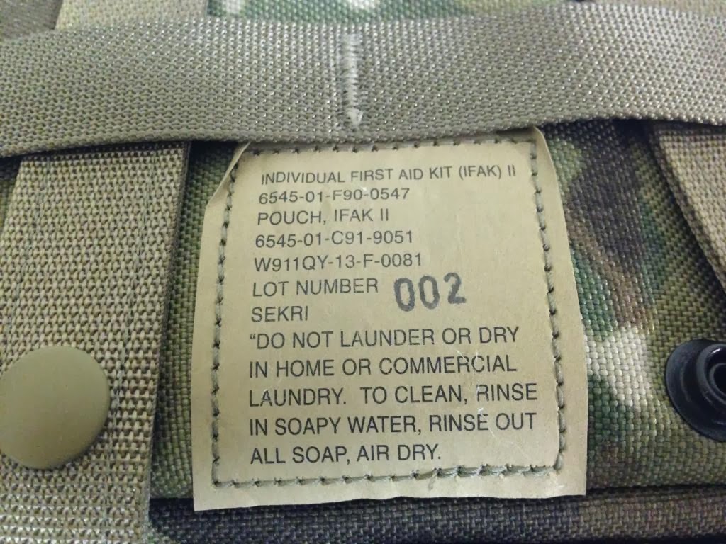 Webbingbabel: US Army IFAK 2