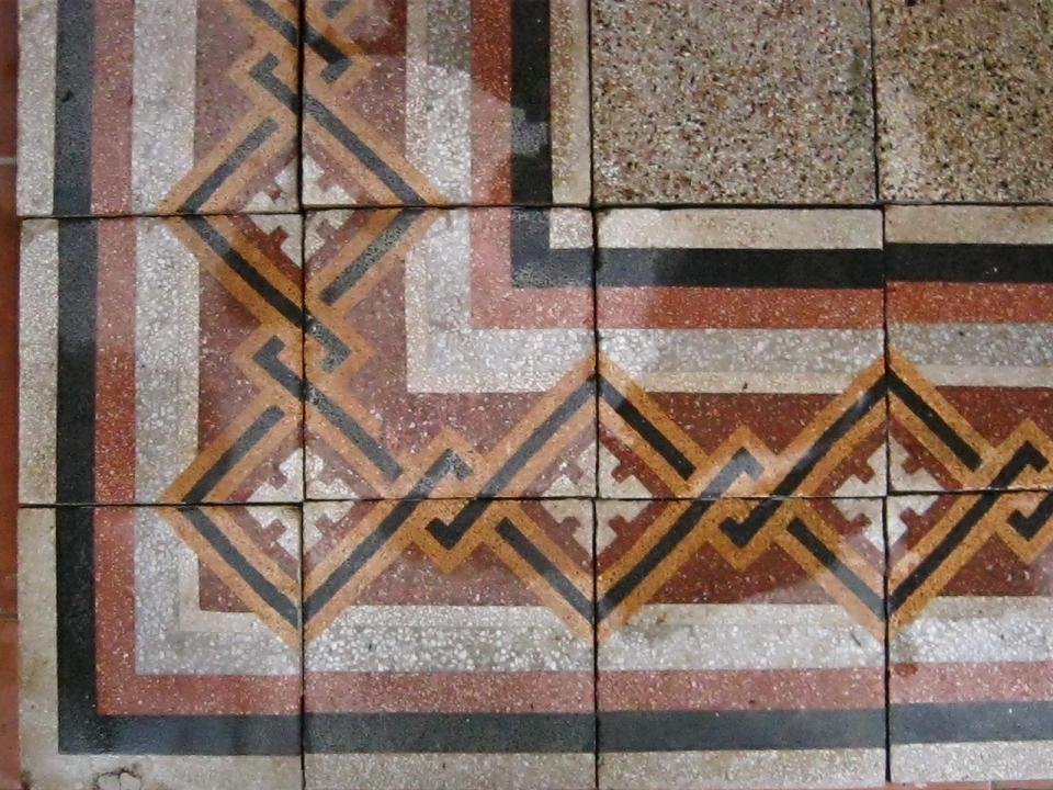 Ubin (Tegel) Teraso | Barang Antik Klasik