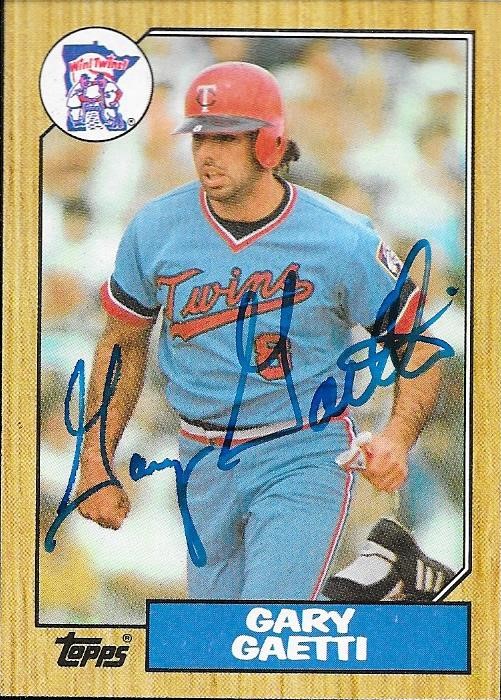 foul bunt: TTM Success - Gary Gaetti