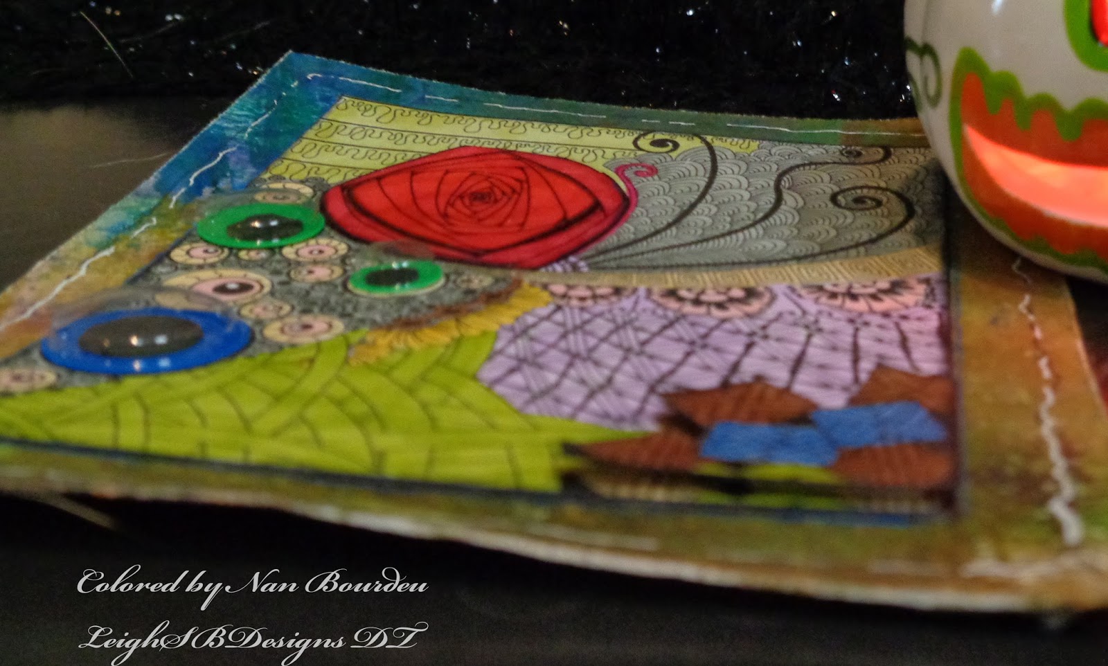 Deep into the Darkness Peering: Tangled Rose Collage Eyes and ...