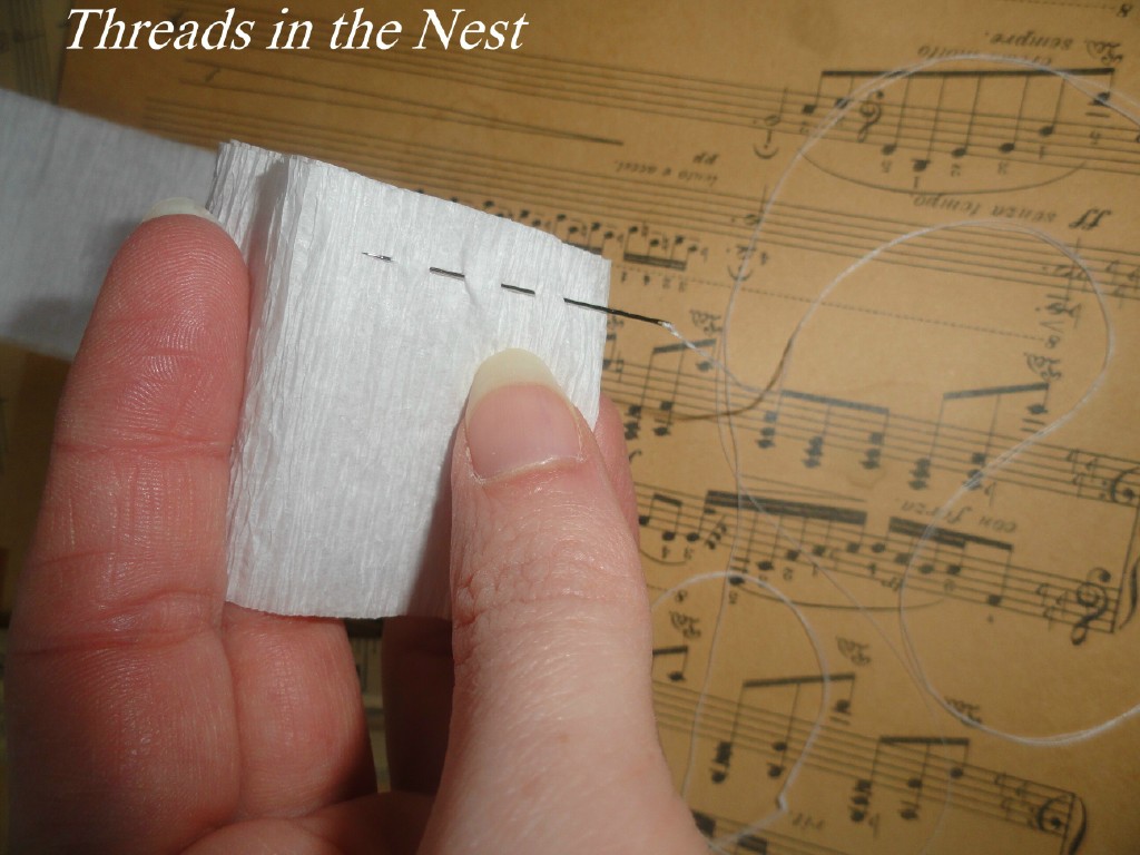 Threads in the Nest: Treetop Quartet Crepe Paper Tutorial: Part I