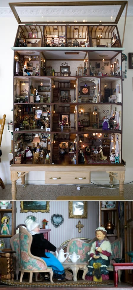 fox-klubz: 10 Most Beautiful and Amazing Doll Houses