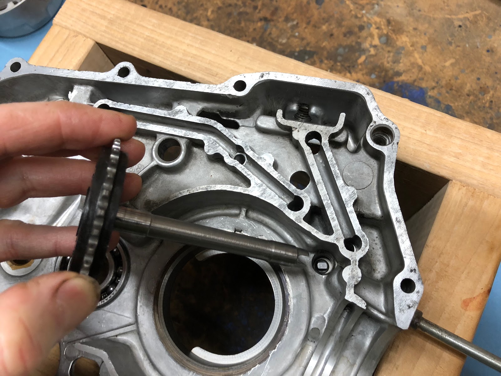 Honda CT90 Engine Reassembly