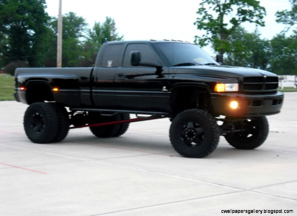 Lifted Trucks With Stacks Cummins | Wallpapers Gallery