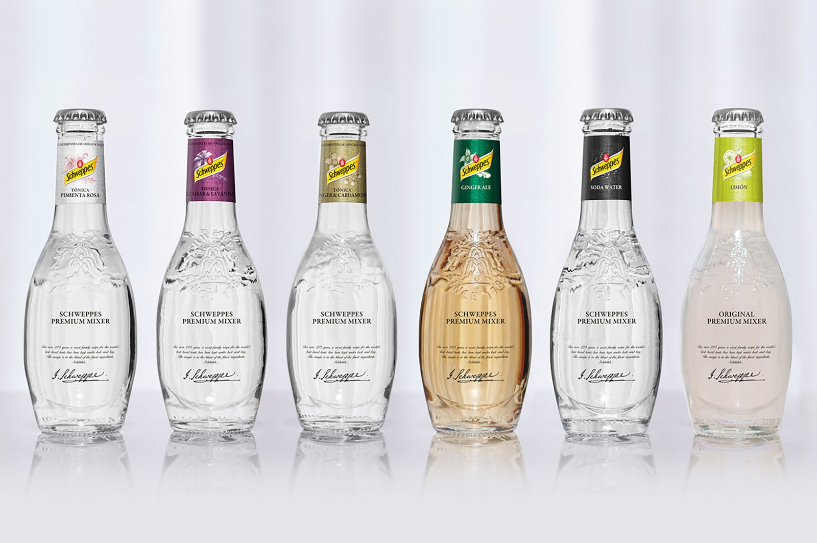 Schweppes Botanical Mixers – Packaging Of The World