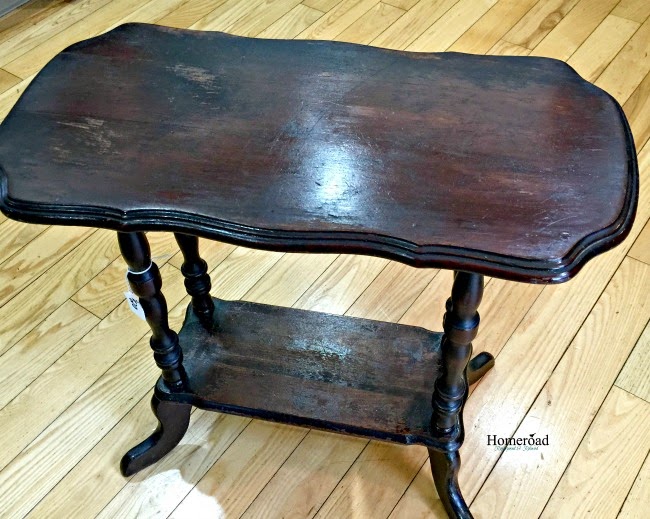 Duck Egg Blue Shabby Chic Side Table