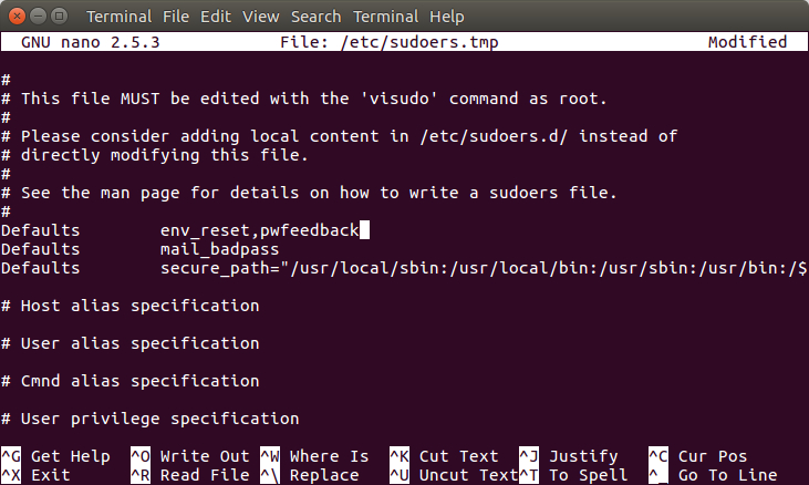 How to make Password Visible as Asterisks in Terminal Window in Linux