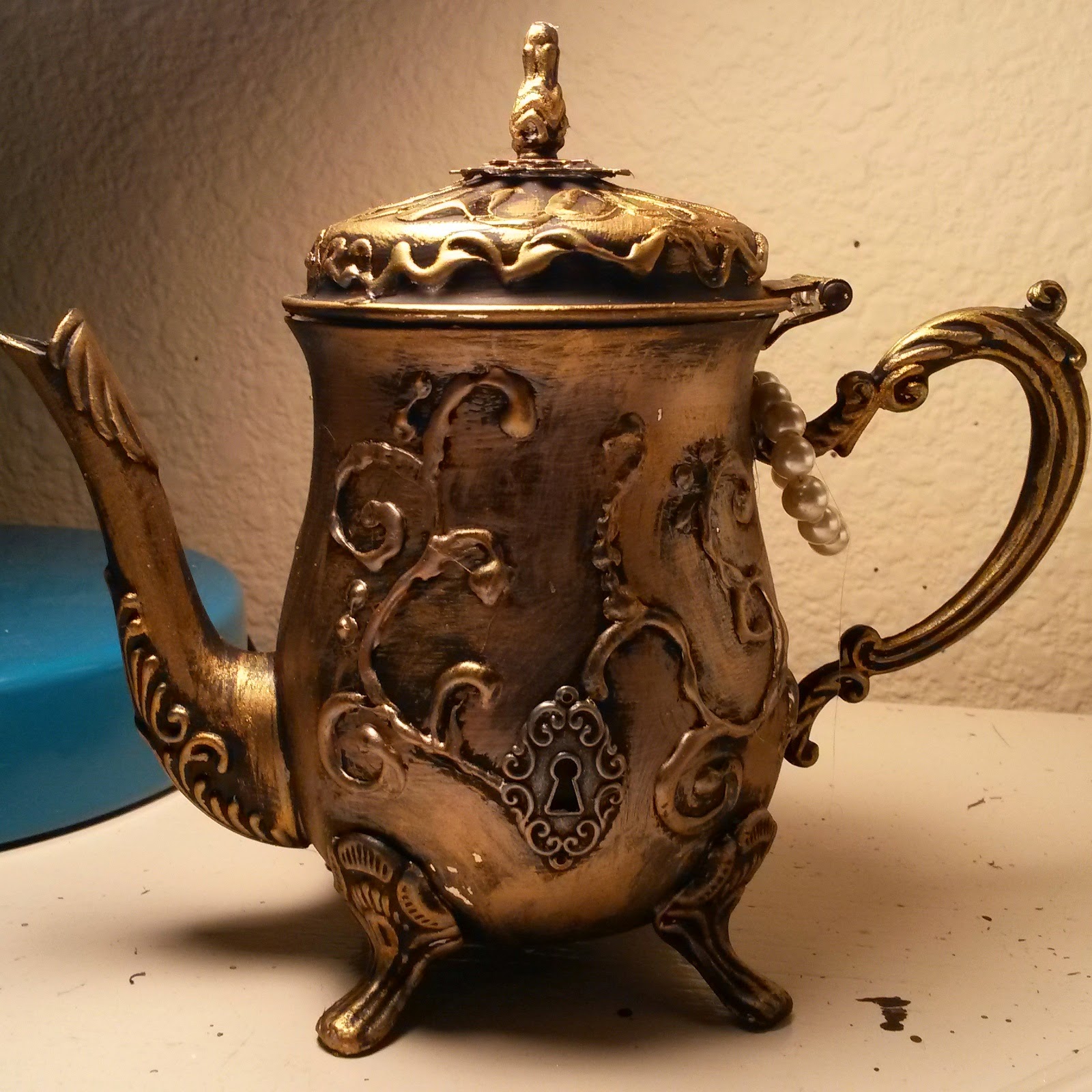 The Peacock Pearl: Steampunk Shower: Party Prep