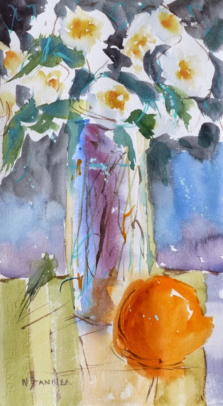 Nancy Standlee Fine Art: More paintings in Watercolor and a Recent ...