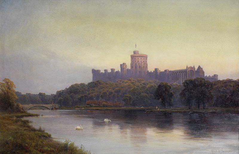 12 Lovely Paintings of Windsor Castle