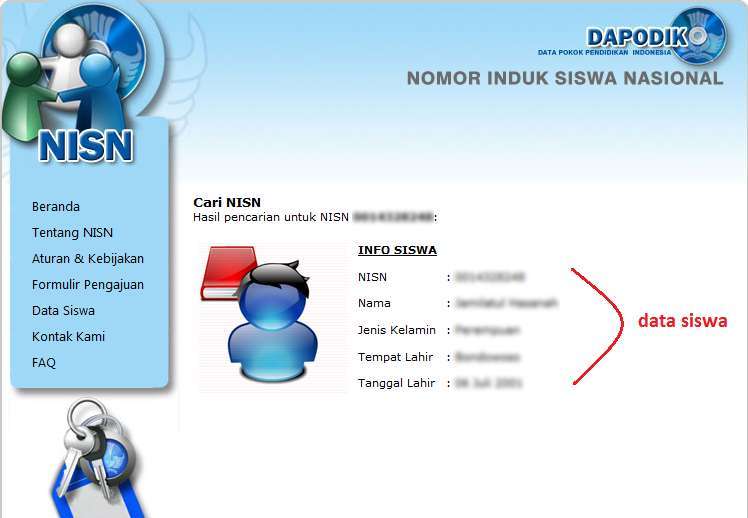 Cara Mudah Mencari NISN Siswa di Internet | OPERATOR SEKOLAH TAMAN ...