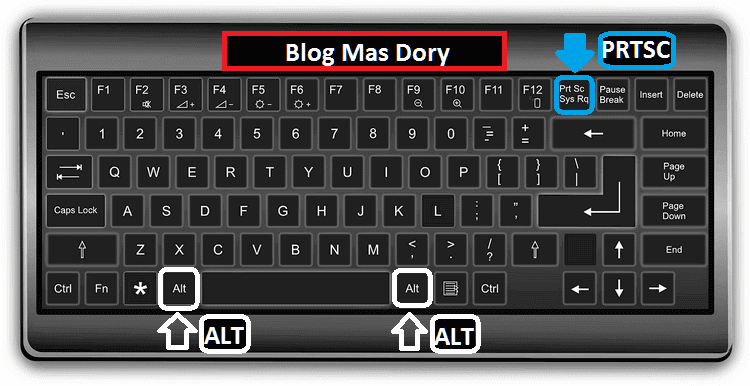 Cara ScreenShot Di PC Atau Laptop - Mas Dory