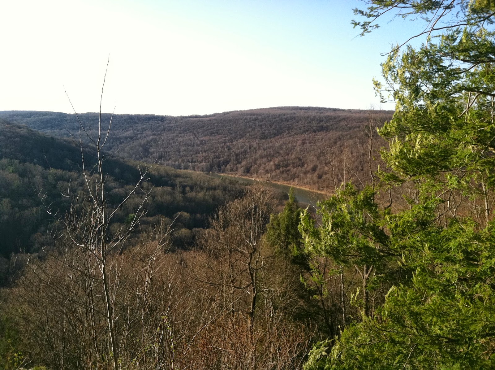 Snow and Jaggers: Kennerdell Overlook, Venango County