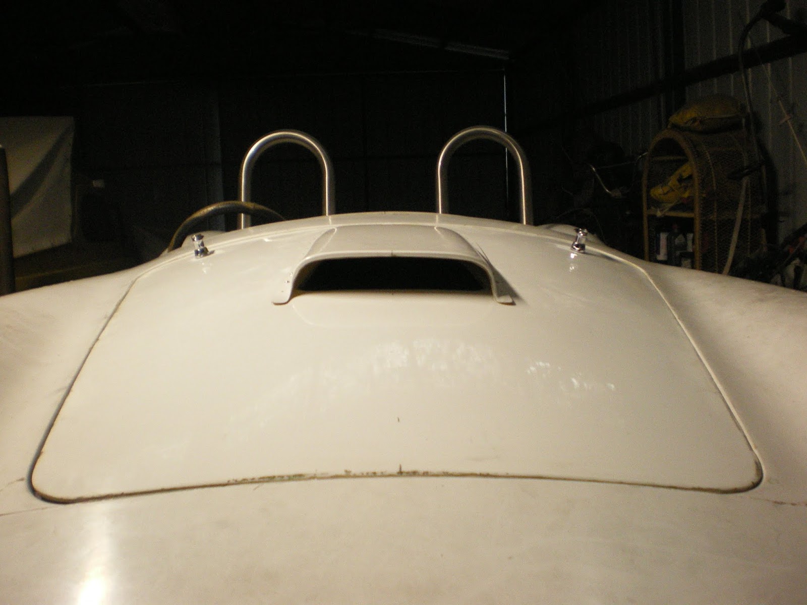 Classic Revival AC Cobra Replica SC 427 : Bonnet scoop air intake ...