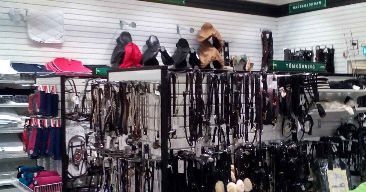 The Aspiring Equestrian: Swedish Tack Store!