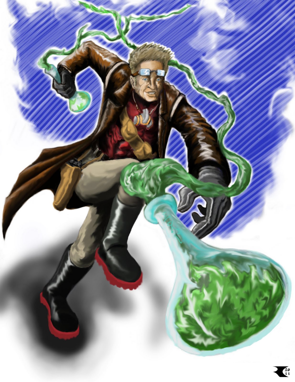 The Fine Art of Nerditry: Alchemist painting