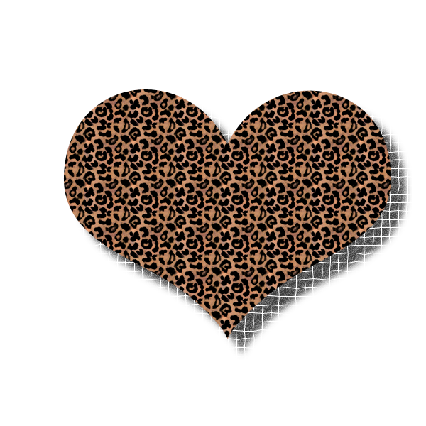 Animal print corazones - Imagui