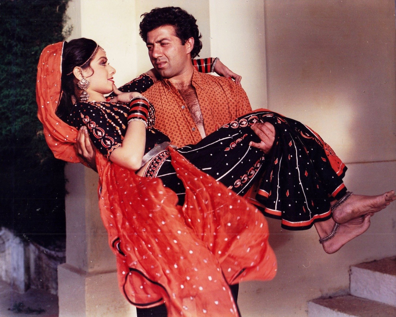 Sridevi: Sridevi and Sunny Deol in Nigahein: Nagina Part II