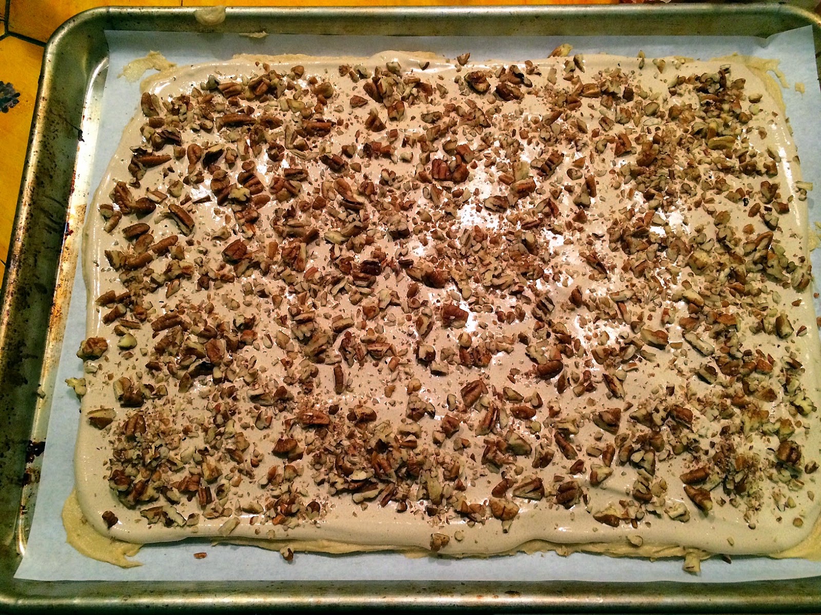 A Cake Bakes in Brooklyn: Sea-Foam Nut Squares