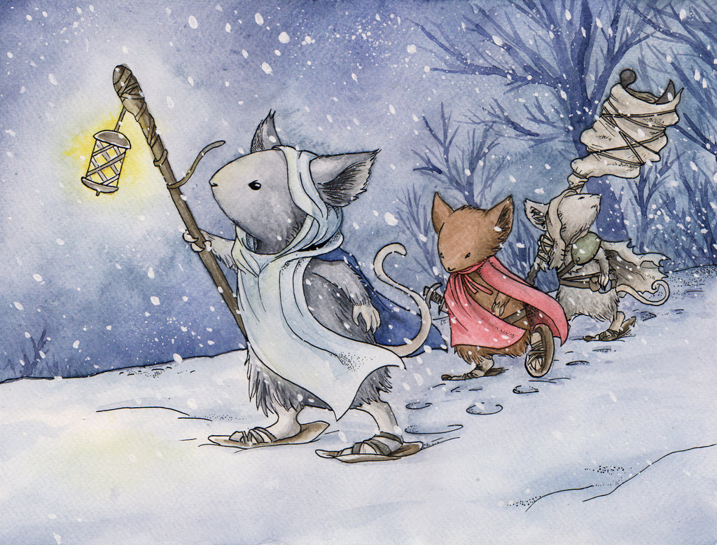 David Petersen's Blog: Mouse Guard Fan Art