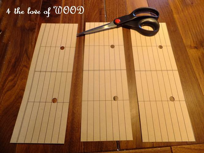 4 the love of wood: HOLIDAY BANNER - tutorial