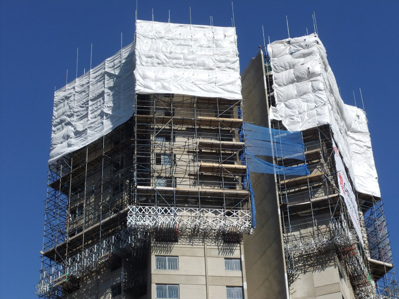 Photographs Of Newcastle: Derwent Tower (Dunston Rocket) Demolition Photos