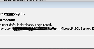 The SQL Post: Microsoft SQL Server, Error: 4064 (Cannot open user ...
