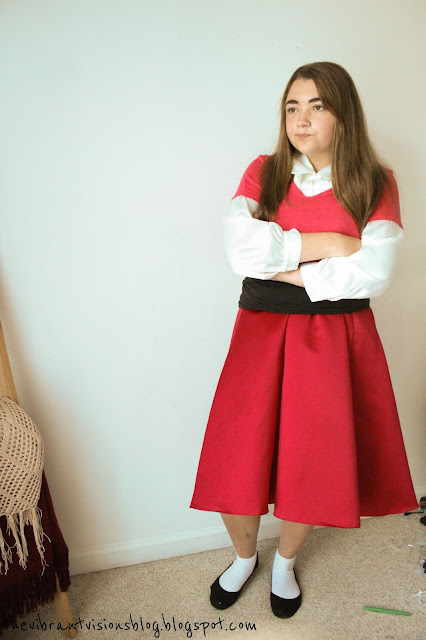 the Vibrant Visions blog: DIY Veruca Salt Costume Idea