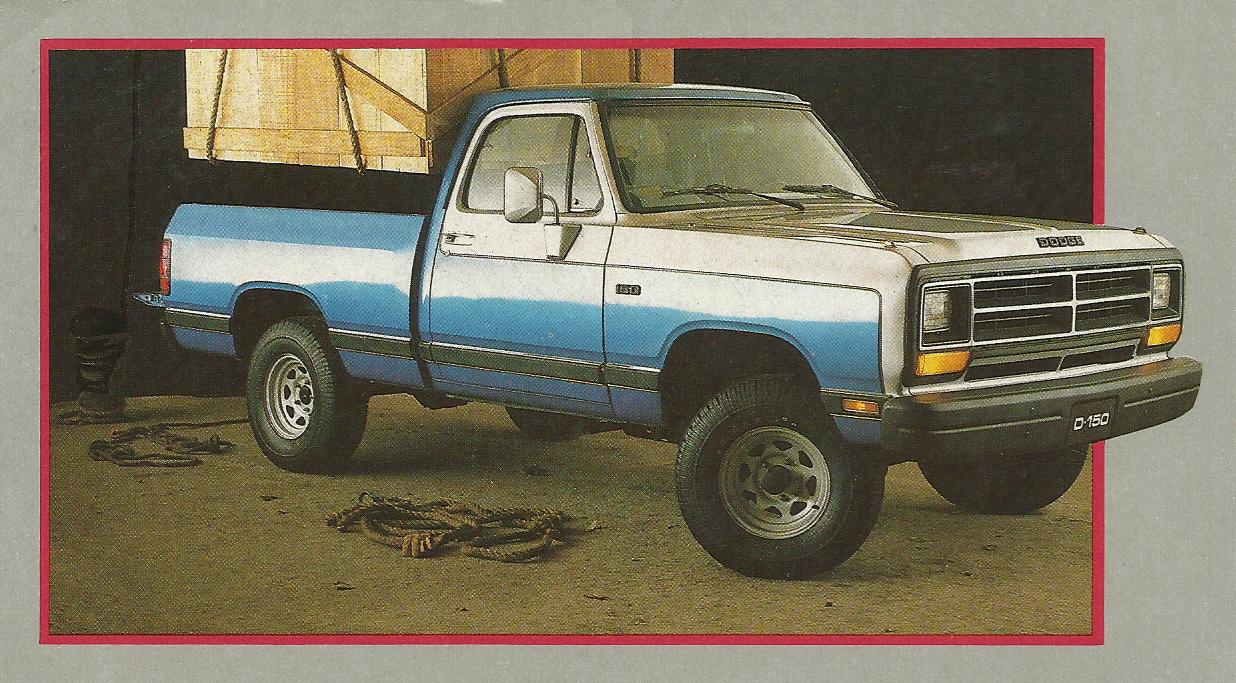 Autos del recuerdo: Dodge D150 86