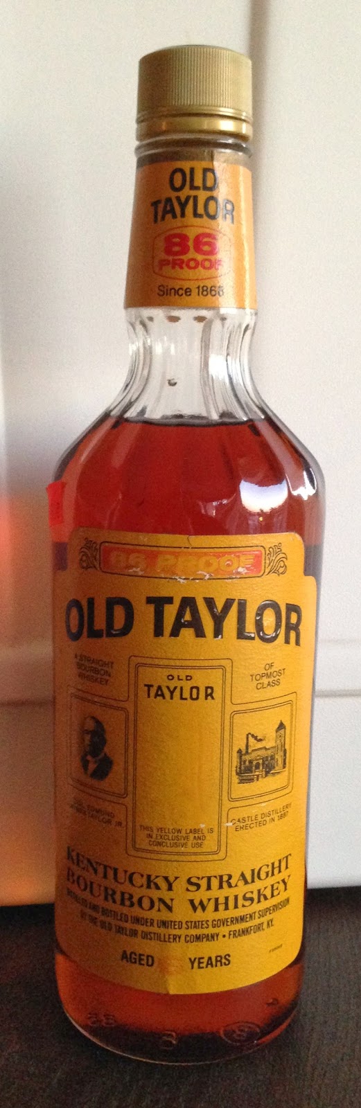 Diving for Pearls: Old Taylor ('85) vs. Old Taylor ('87) vs. Old Taylor ...