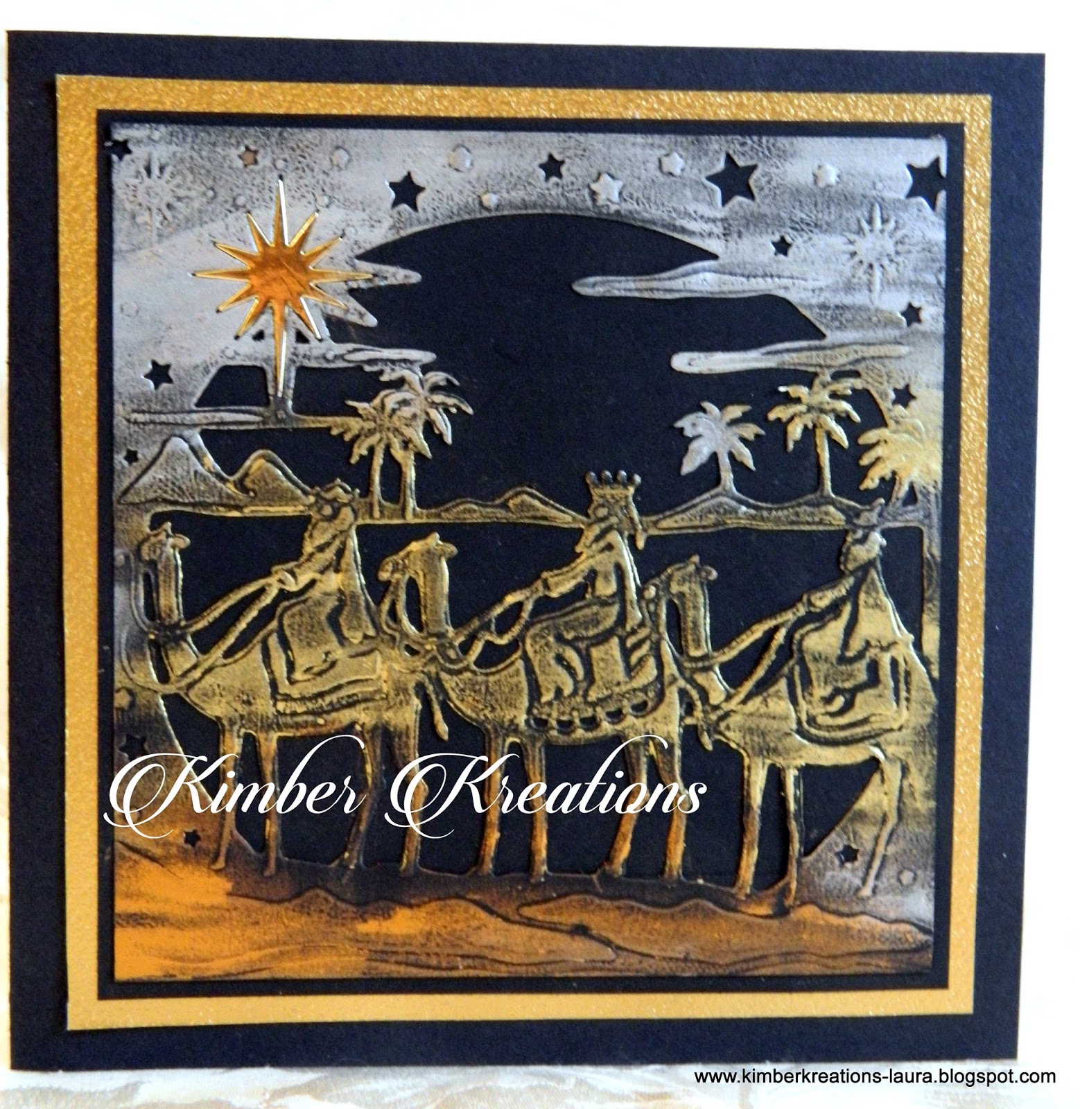 Kimber Kreations: Gilding Wax Card