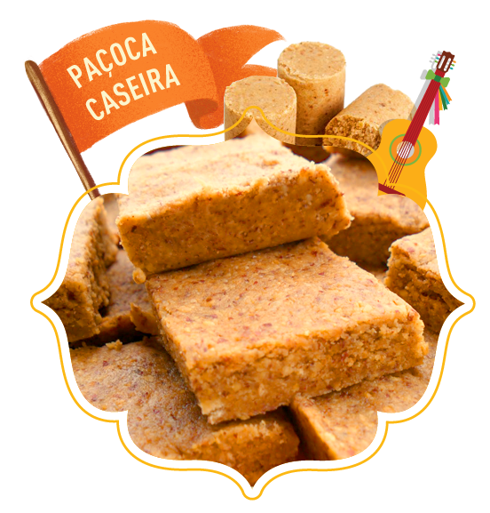 CUISSON AMOUR: PAÇOCA CASEIRA RÁPIDA, FÁCIL, DELICIOSA - PAP + VÍDEO AULA