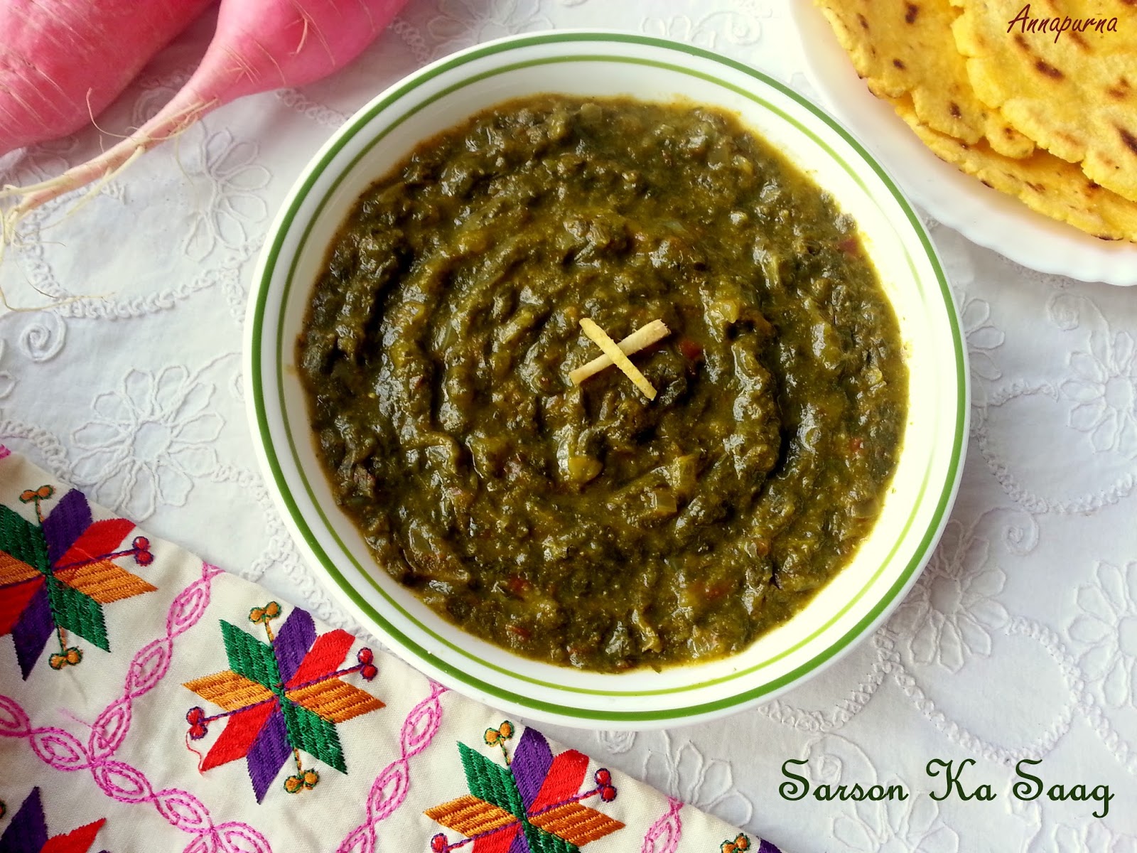 Annapurna: Sarso Ka Saag Recipe