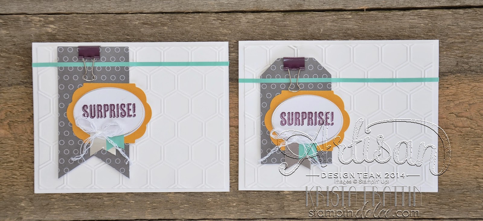Stampin' Dolce: Tag a bag stamp a stack ~ Stampin' Up! Artisan Blog Hop