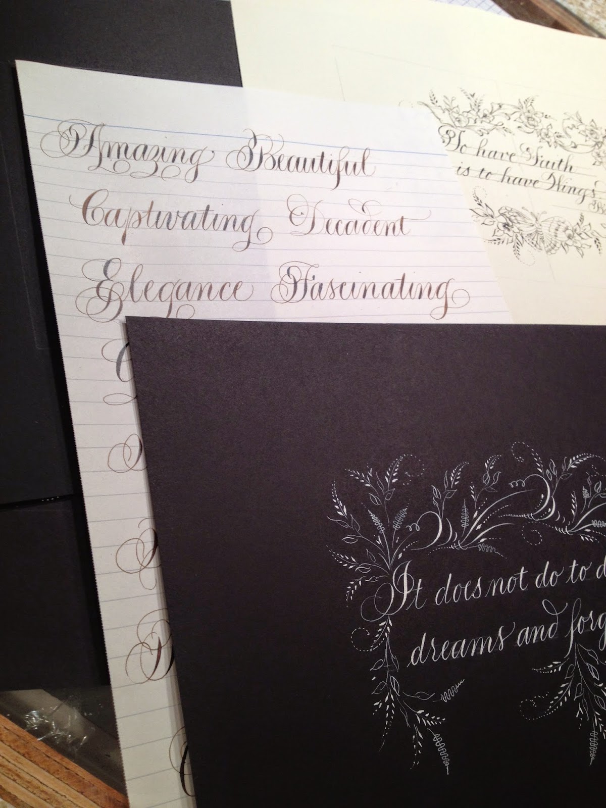 1000+ images about Calligraphy - Flourishing on Pinterest