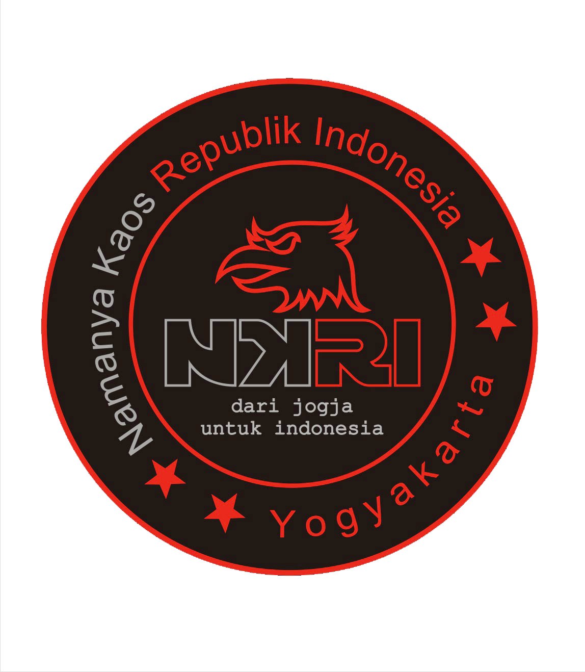 NKRI ( Namanya Kaos Republik Indonesia ): Logo of NKRI