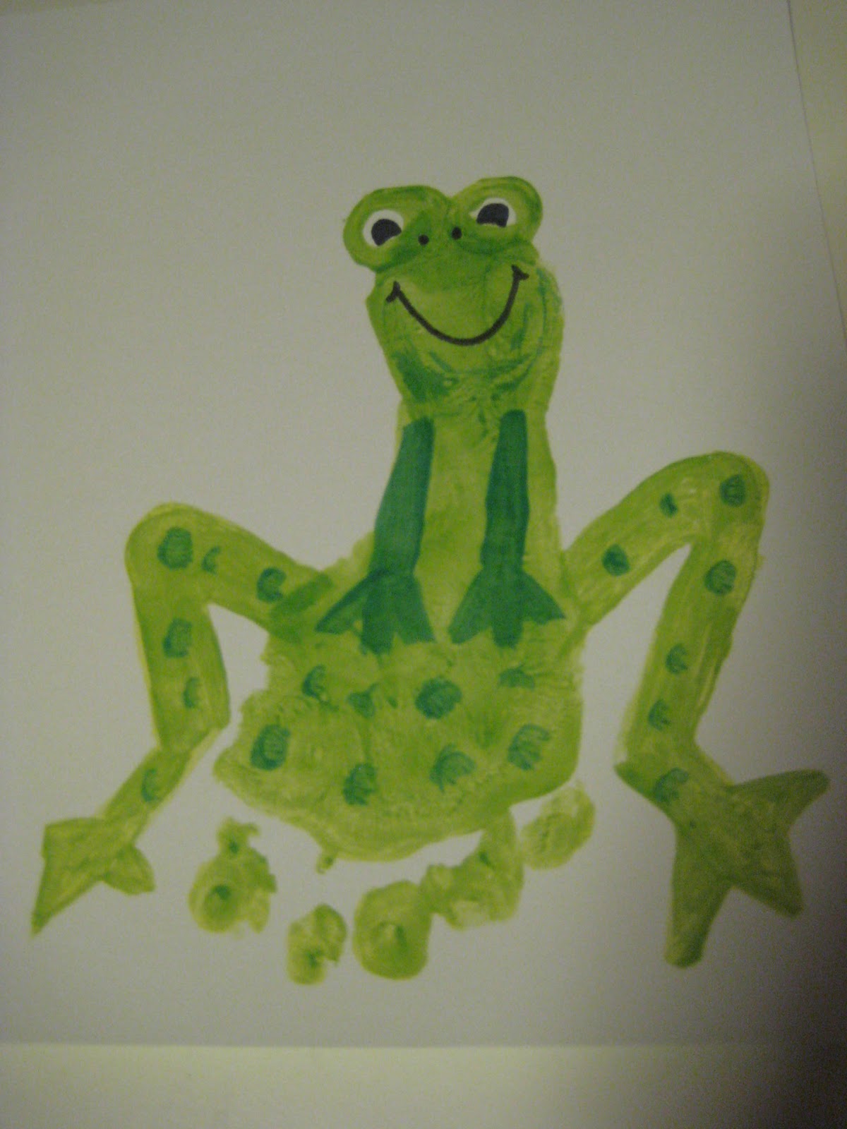 Stitches 'n Glitches: Footprint Crafts