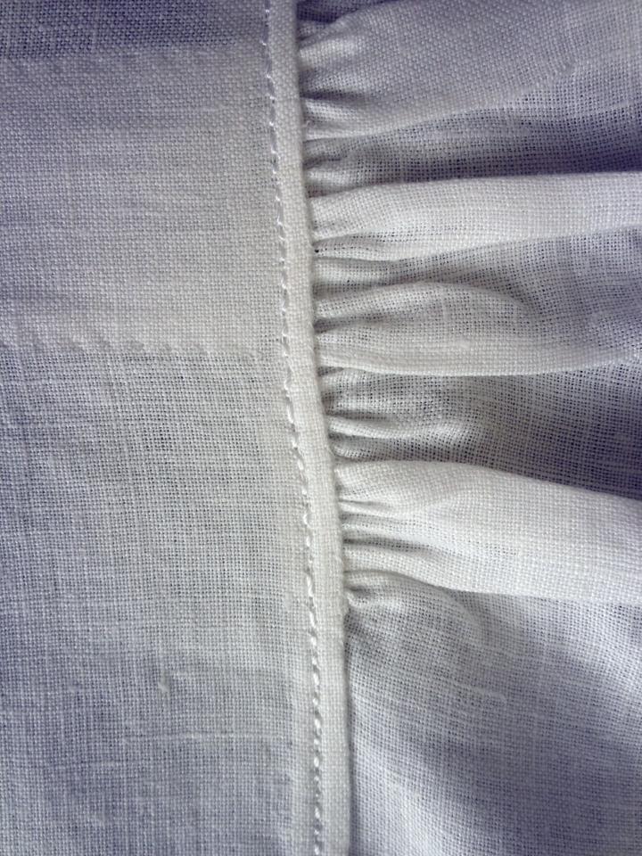 Making a 17th century shirt, part 3- Setting the sleeves and gussets ...