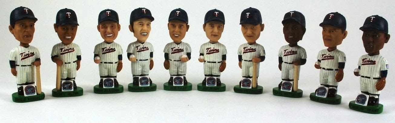 The Bobble Hunter: Minnesota Twins Bobblehead Sets (Part 1 of 4)