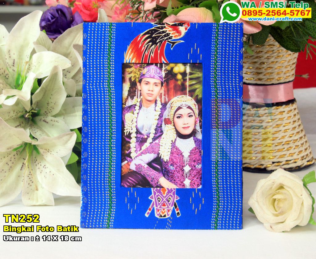 Bingkai Foto Batik | Souvenir Pernikahan