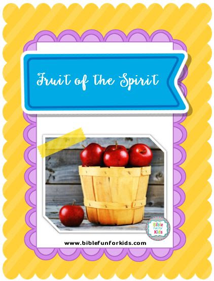 Fruit of the Spirit Song | Bible Fun For Kids