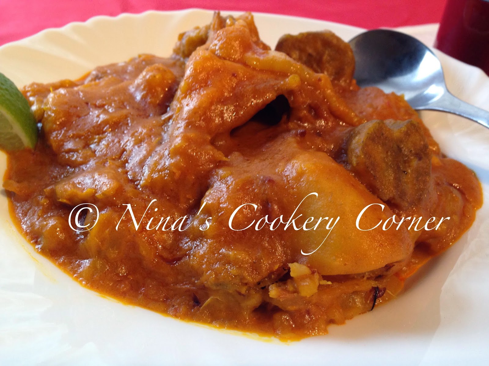 Nina's Cookery Corner: Ebeh (Root Vegetable Soup)