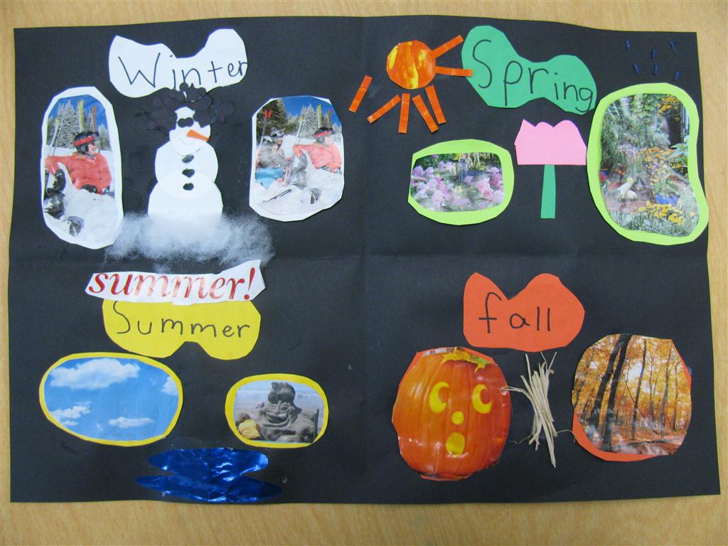 Art Makes Kids Smart: Seasons Collage