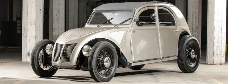 GAS KUSTOMS: 2cv hot rod