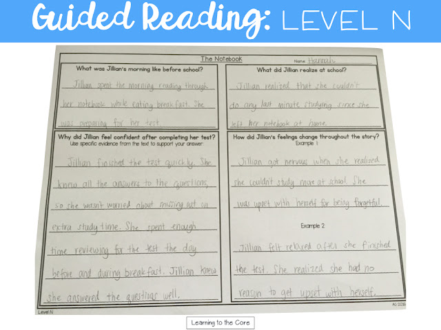 Guided Reading Passages: Levels N-P - Literacy with Aylin Claahsen