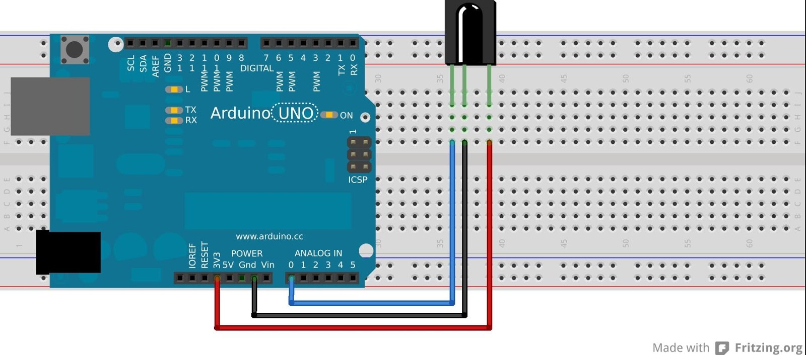 ARDUINO: Sensar presencia de fuego