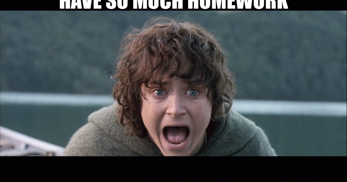 LOTR - Pick Meme!: Screaming Frodo